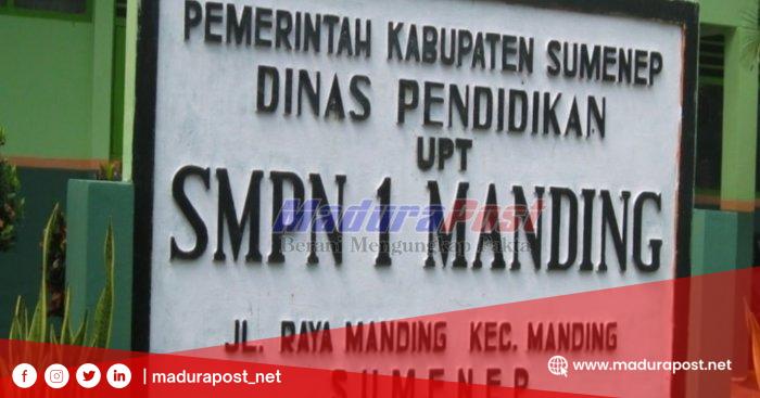 Kasus Dana PIP Tidak Cair, Kepala SMPN 1 Manding: Saya Tidak Enak Sama Pak Kadis – Madura Post