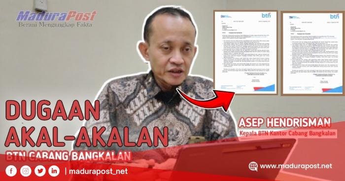 Surat Salah Alamat dan Tanda Tangan Kosong, MaduraPost Tolak Holding Statement BTN - Madura Post